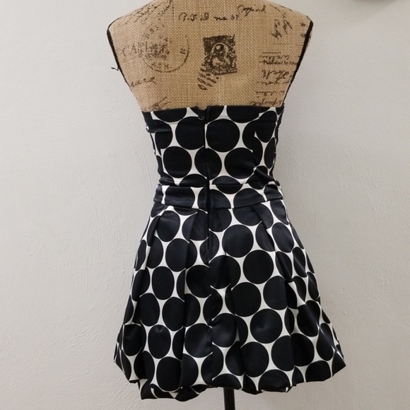 Ruby Rox | Dresses | Blackwhite Polka Dot Prom Dress | Poshmark